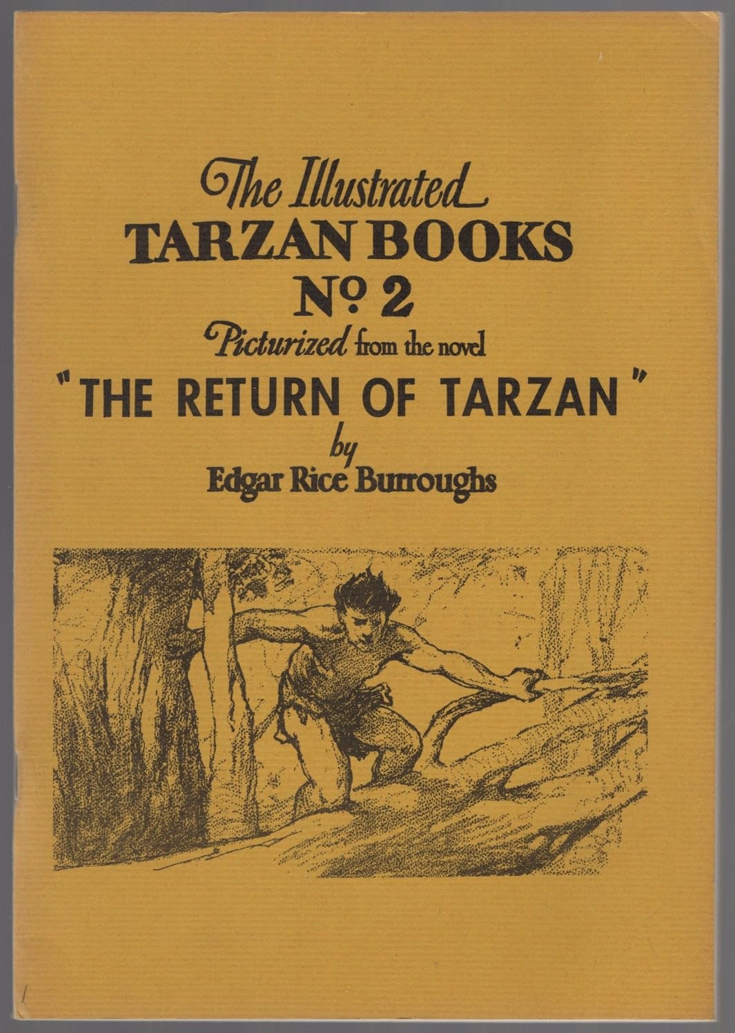 The Illustrated Tarzan Books No. 2 Picturized from the Novel "The ...