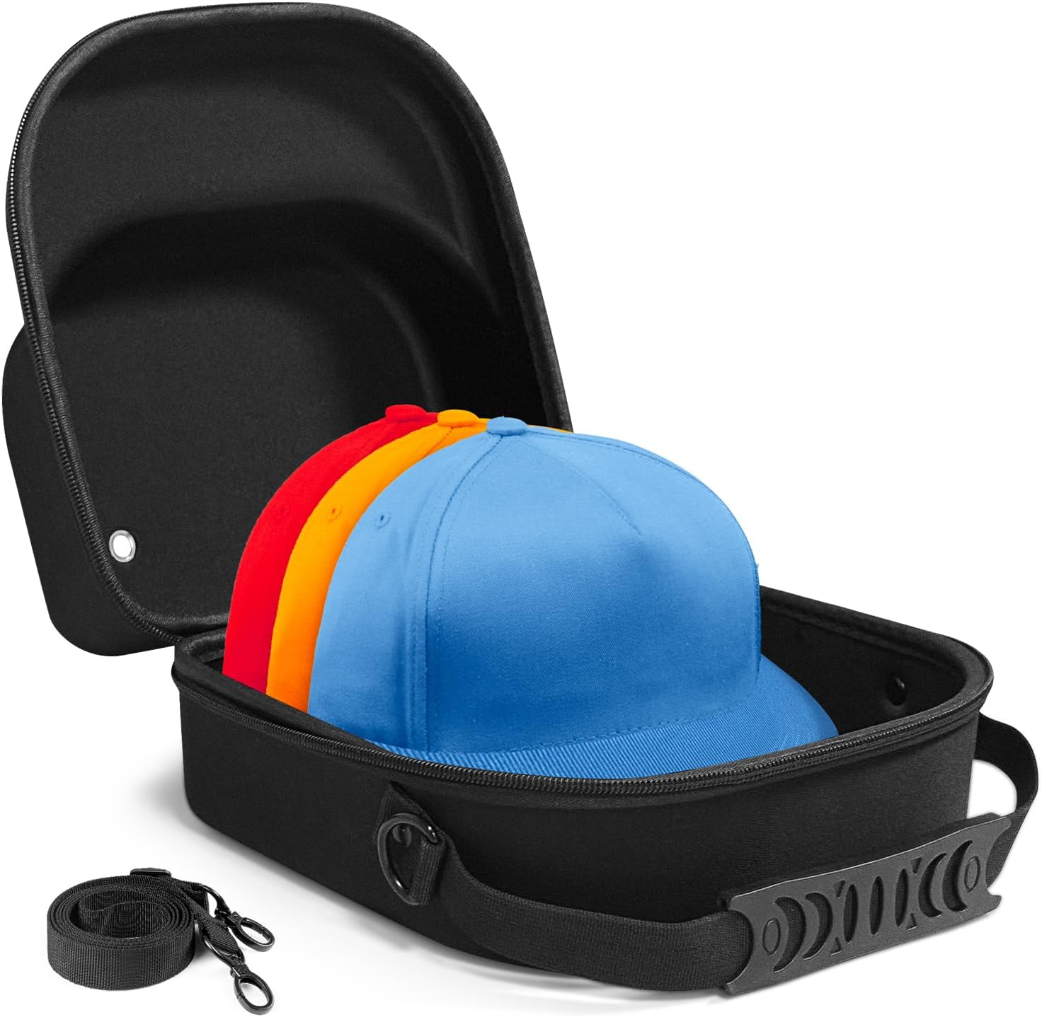 Amazon.com - Epesoware Small Hard Hat Travel Case for Baseball Caps ...
