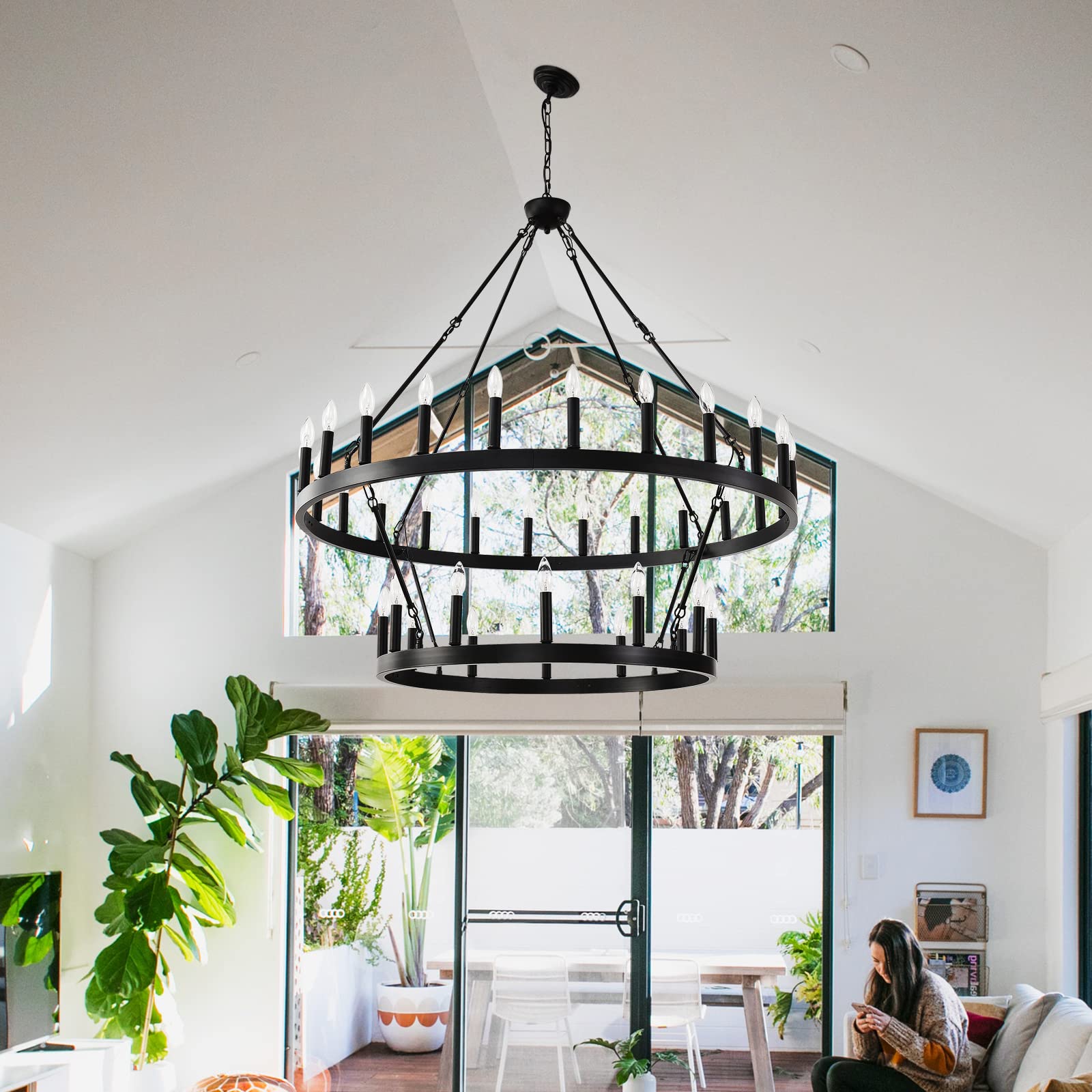 Extra Large Entry Chandelier Lighting