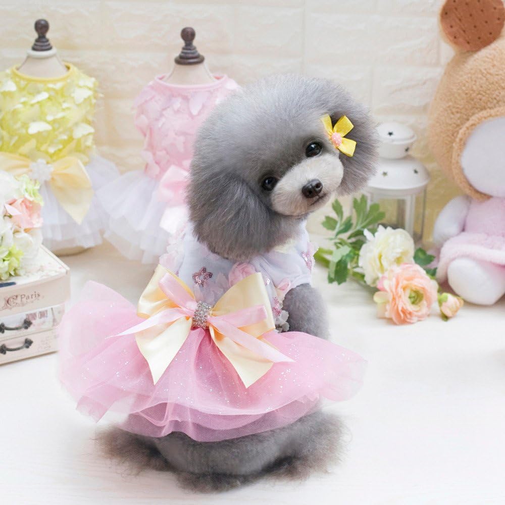 Vestido de perro con cuadrícula para perro, ropa adorable, camisa de ...