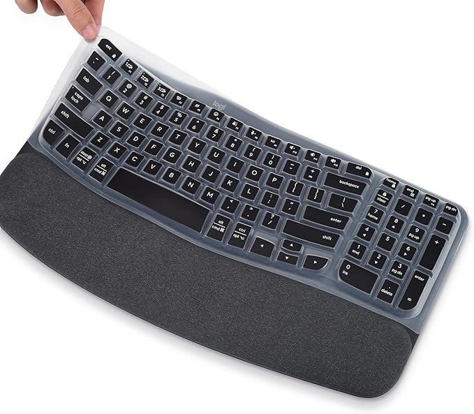Amazon.com: Keyboard Cover for Logitech Wave Keys MK670 Combo Keyboard ...