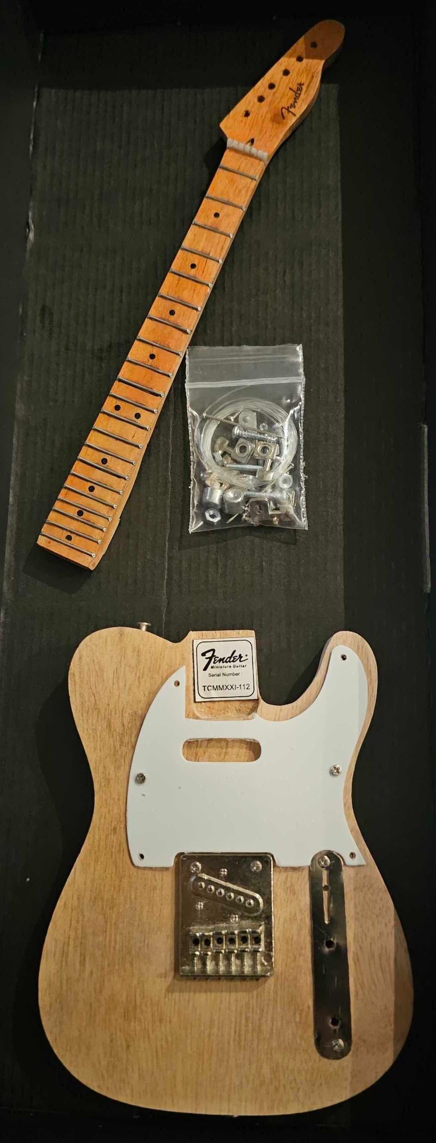 $7/mo - Finance Miniature Guitar MODEL KIT - Fender™ Telecaster ...