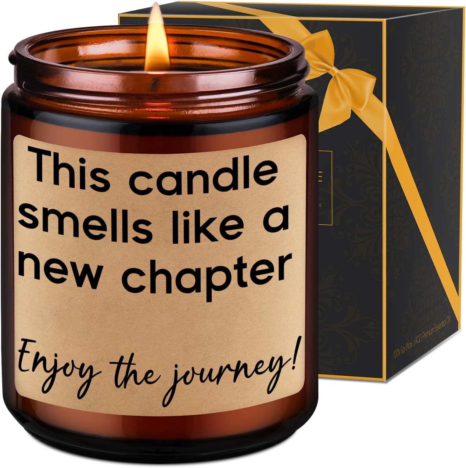 Amazon.com: LEADO New Chapter Candle - Going Away, Divorce Gifts for ...