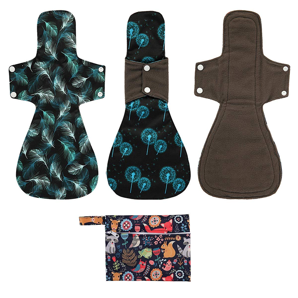 Amazon.com: ReUseLife Washable Cloth Menstrual Pads/Mama Cloth/Reusable ...