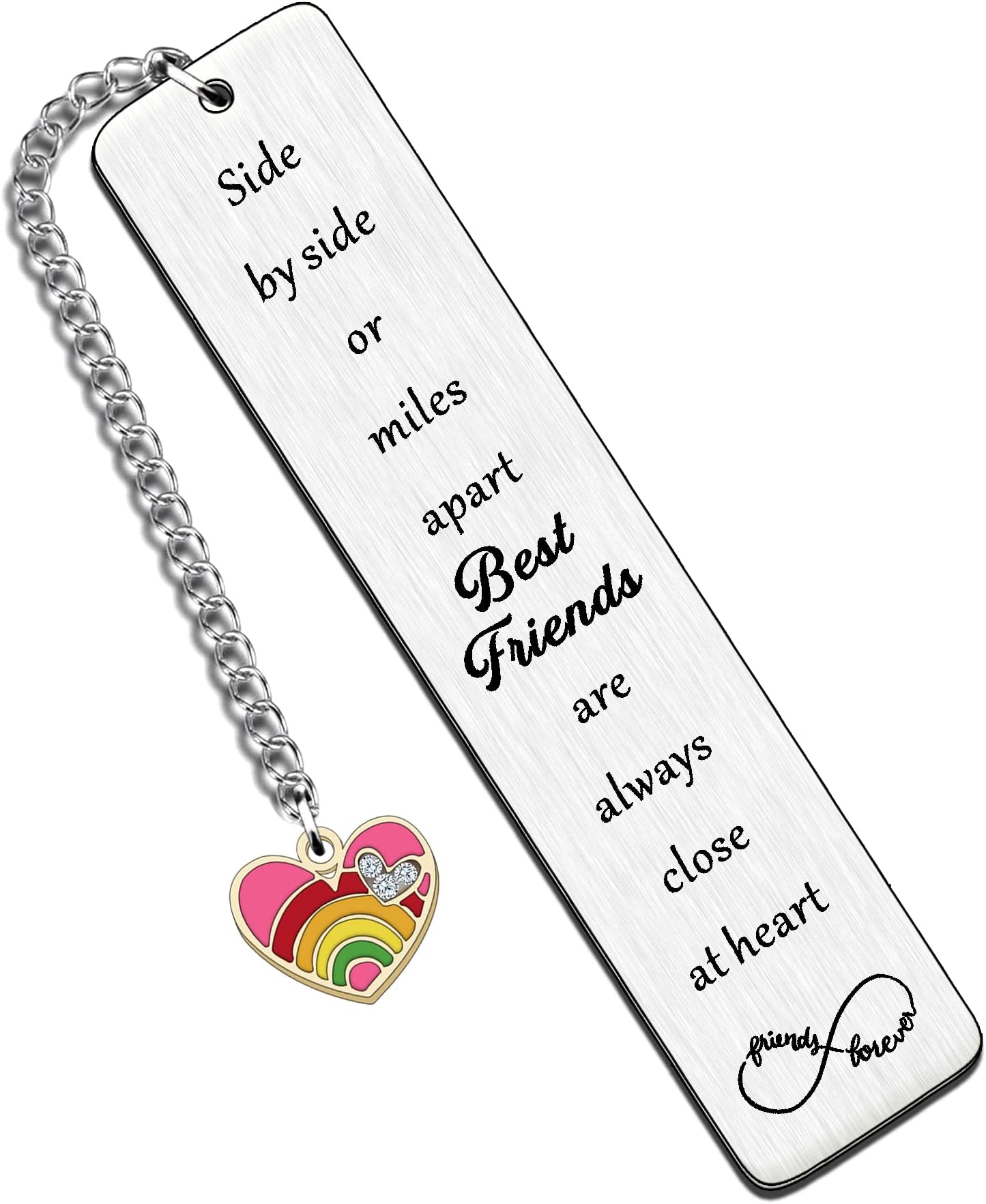 HULALA Best Friends Bookmark Friendship Gifts for Women Girls Birthday ...