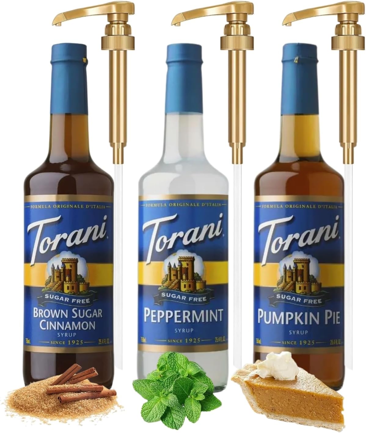 Amazon.com: Coffee Syrup Variety Pack - Sugar Free Caramel & Vanilla ...