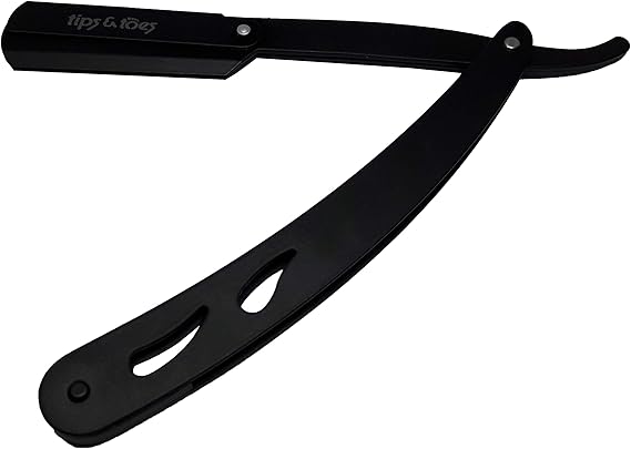 Tips&Toes Straight Edge Razor for Men Shaving and Professional Barbers ...