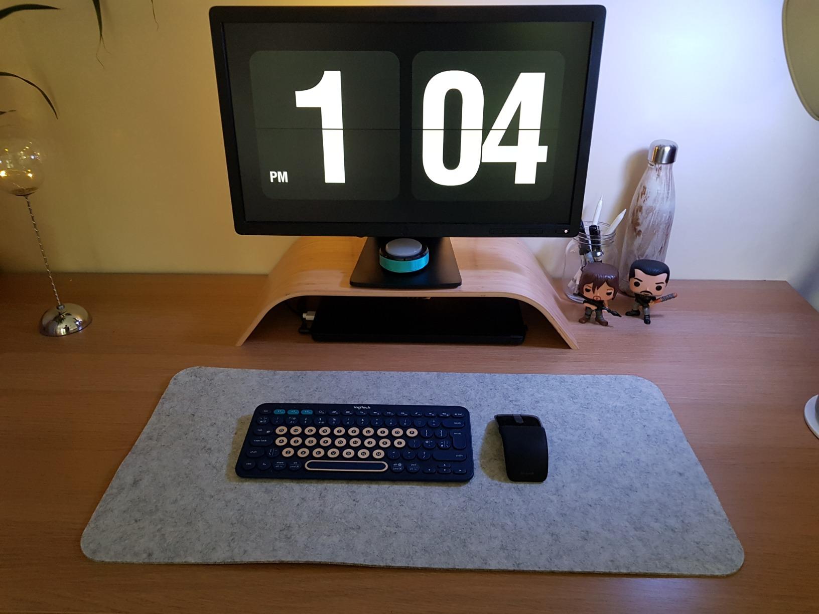 68 x 33cm Gaming Mouse Pad Felts Extended Laptop Pad Office Non Slip ...