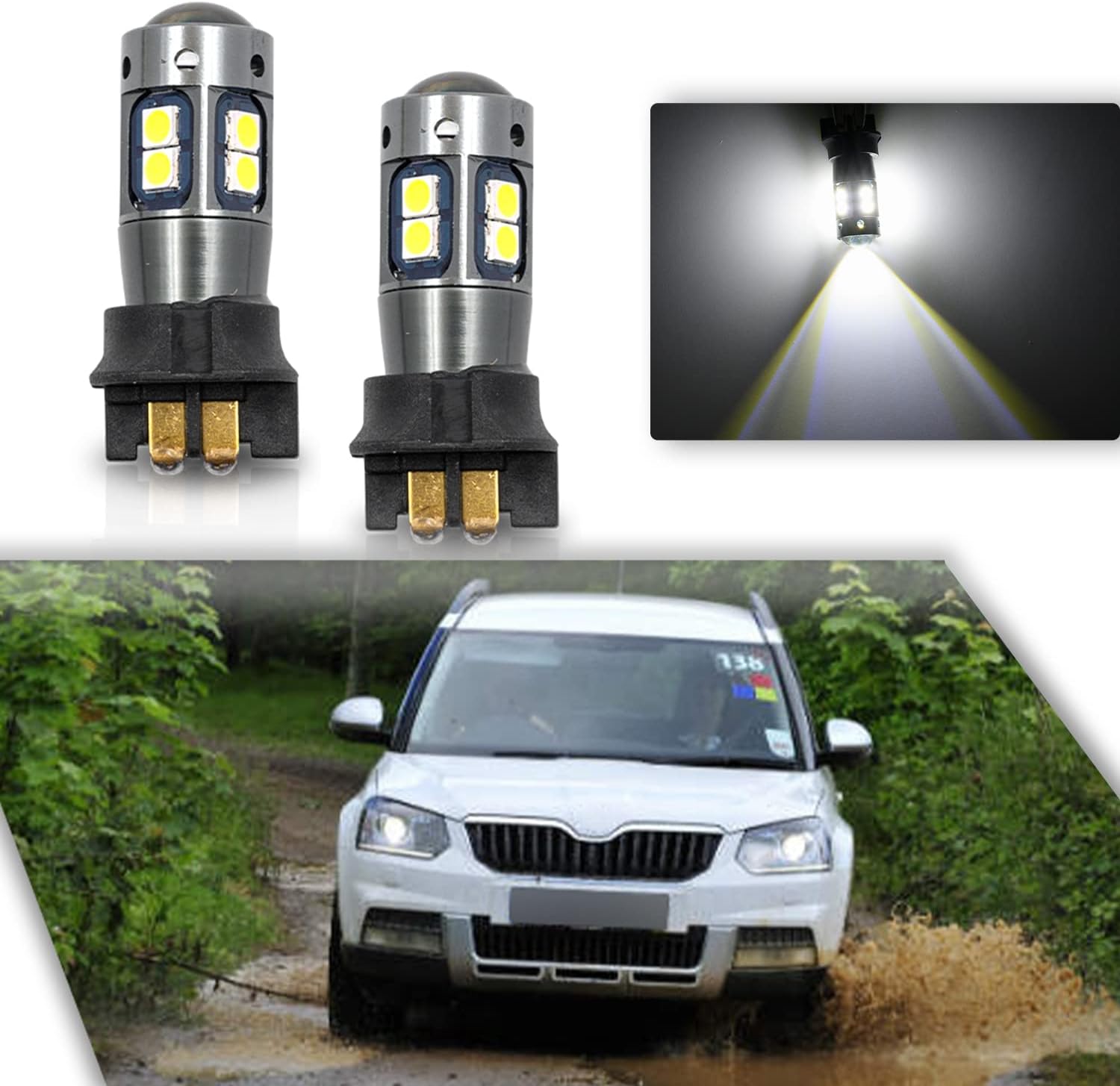 PHILIPS PW24W 12V 24W HTR Vision Halogen turn signal bulb 12182HTRC1 ...