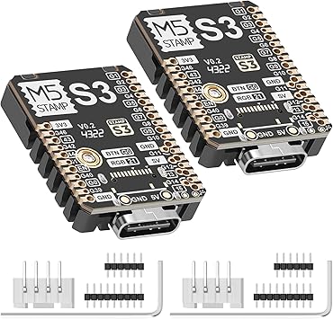 MakerFocus M5STACK M5Stamp ESP32S3 Module ESP32-S3FN8 Programmable ...