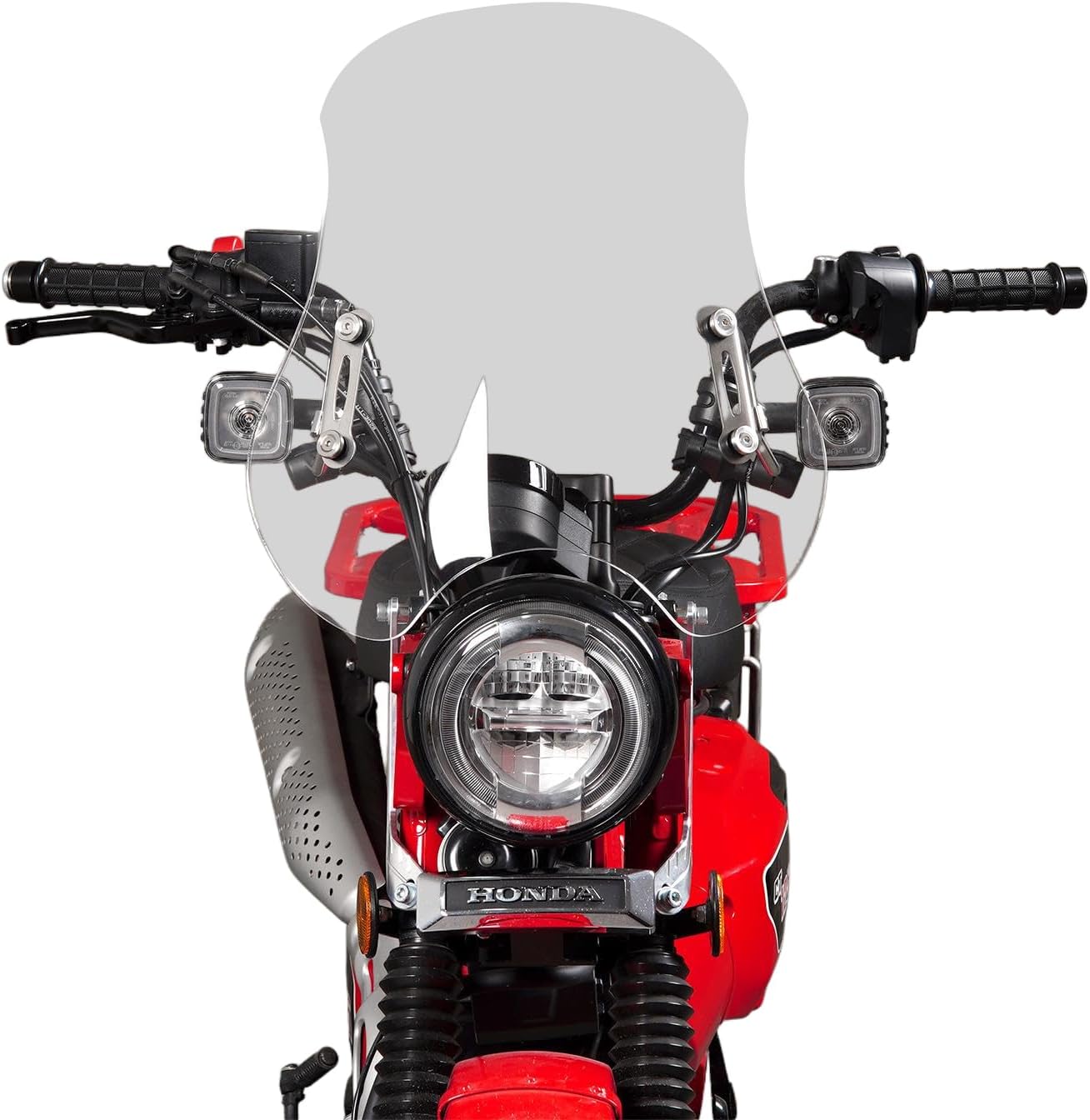 Amazon | Entrotech ウインドスクリーン ウインドシールド 風防 ホンダハンターカブ（CT125) モンキー125 ...