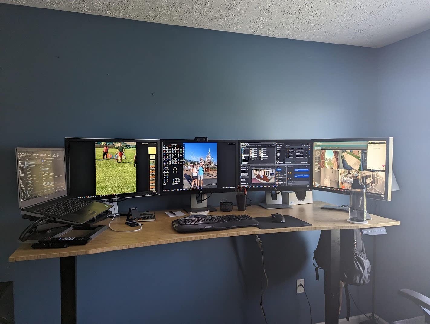 $53/mo - Finance FLEXISPOT Bamboo 3 Stages Dual Motor Electric Standing ...