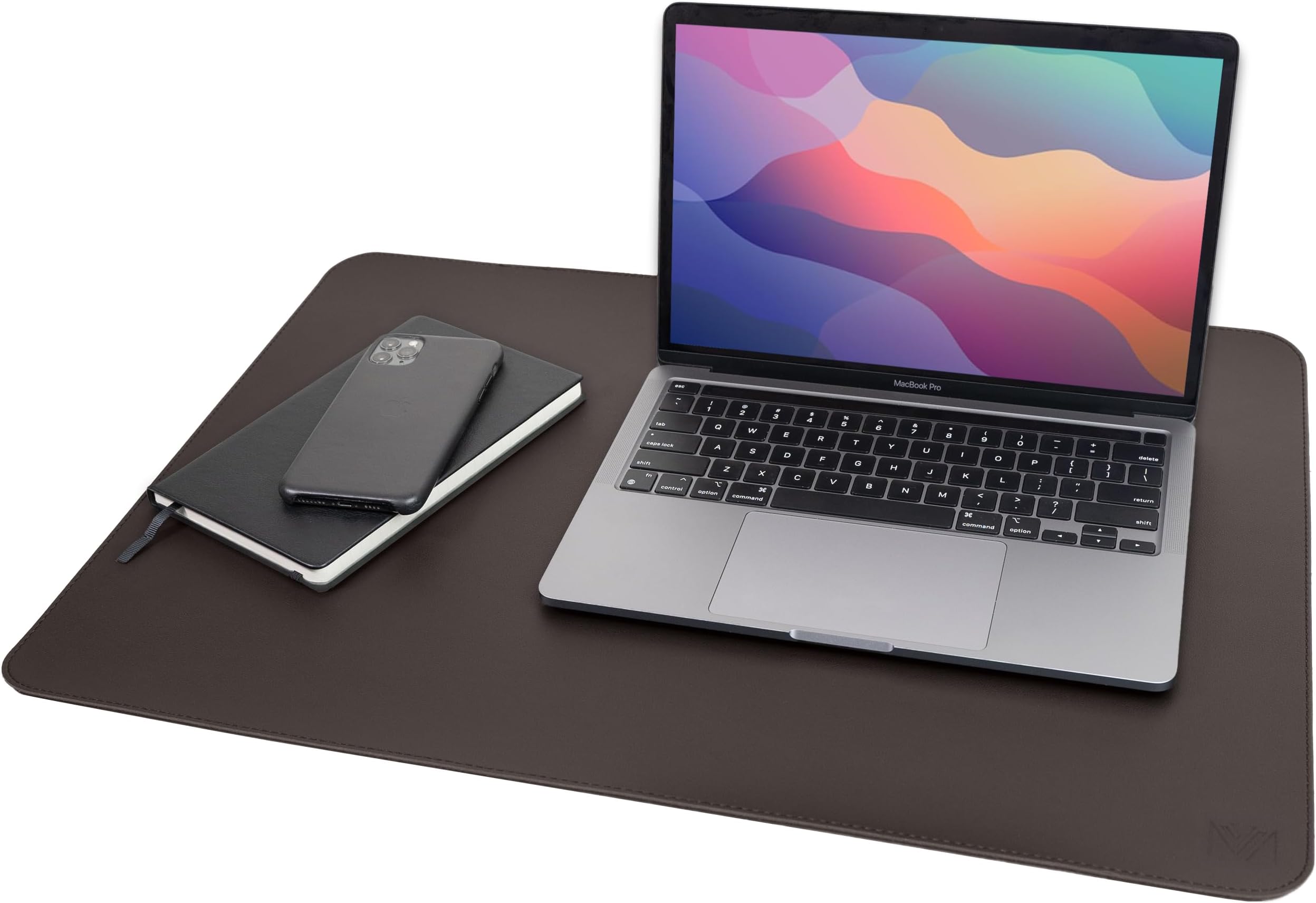 Amazon.com : ZBRANDS // Leather Smooth Desk Mat Pad Blotter Protector ...