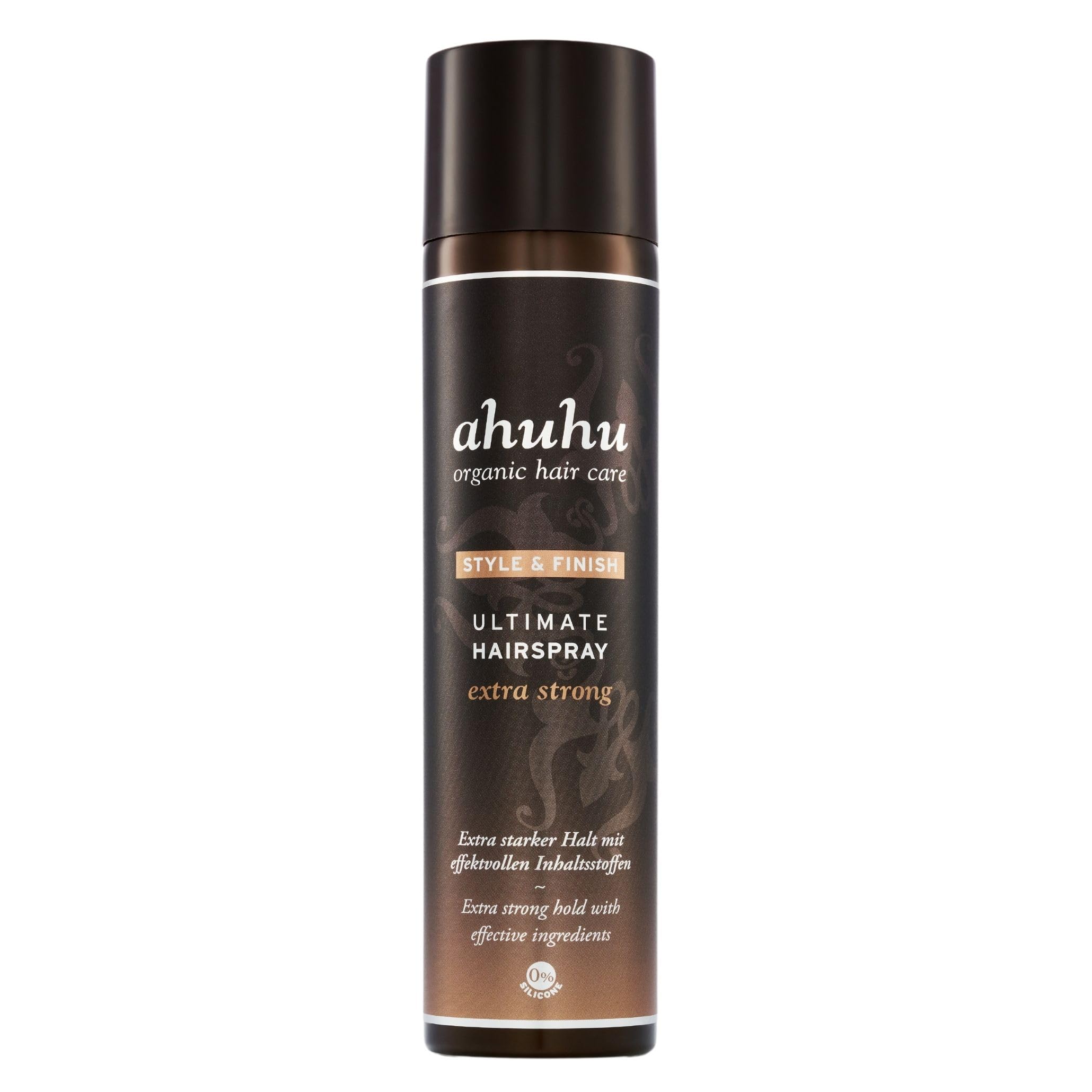 ahuhu STYLE & FINISH Haarspray strong hold & shine (300 ml) - mit ...