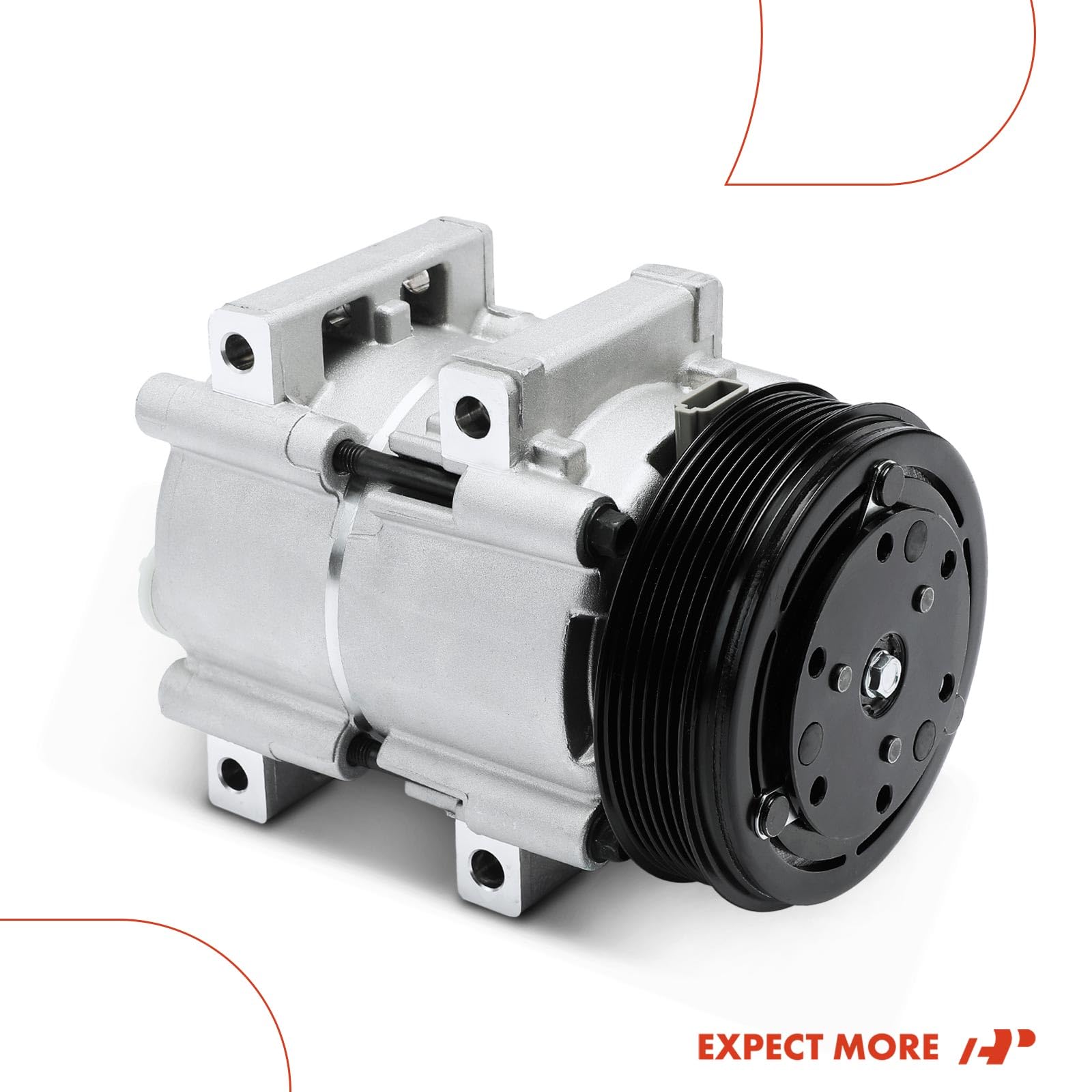 A-Premium Air Conditioner AC Compressor with Clutch Compatible with ...