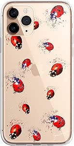 British Farm Woodland Animals Case Splatter Art Clear Phone Cover Case ...