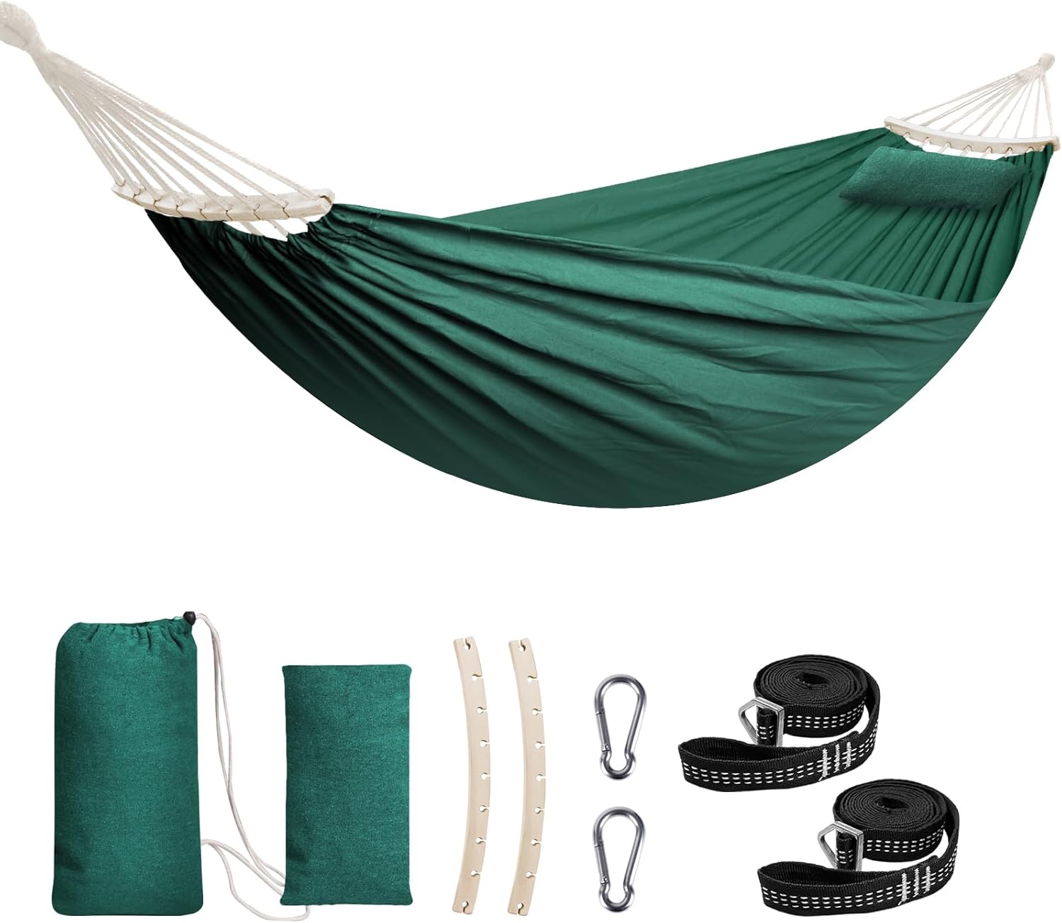 Amazon.com : Chihee Cotton Hammock Large Soft Breathable Camping ...