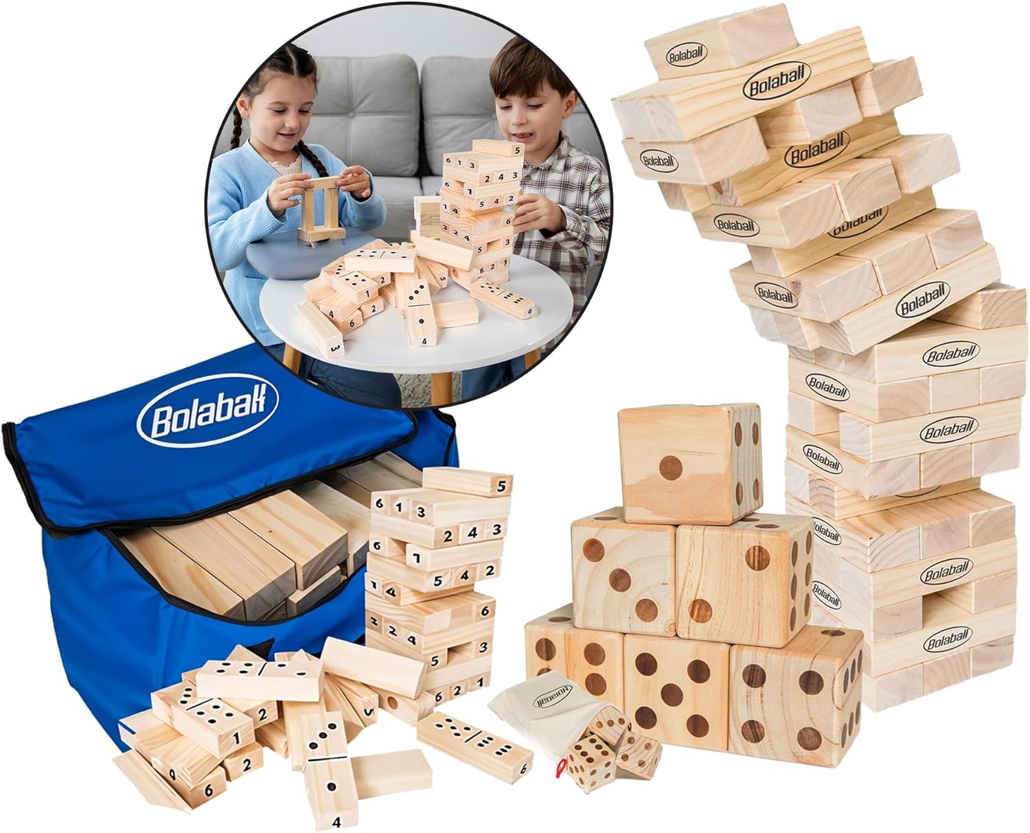 Amazon.com: Bolaball Extreme Fun Pack including 45 Giant Tumbling ...