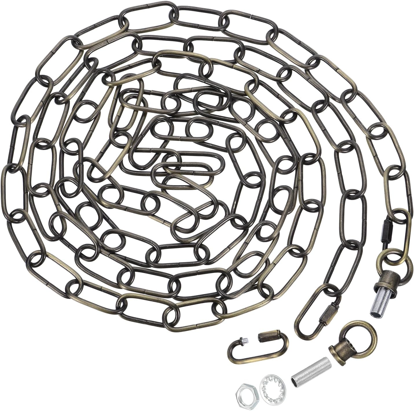 PATIKIL 10 Feet Lighting Chain for Hanging Lamp, Chandelier Chain Light ...