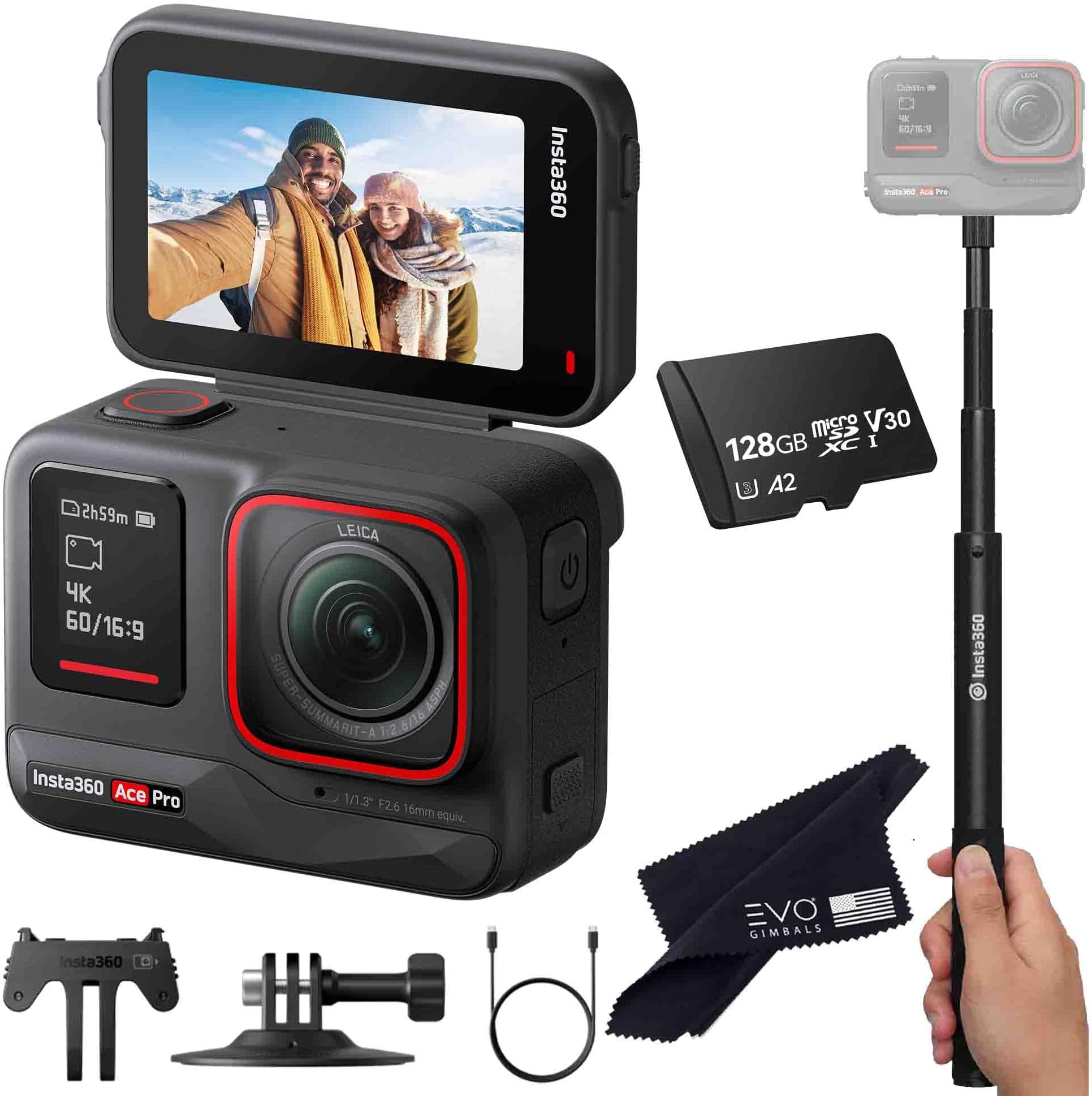 Amazon.com : Insta360 Ace Pro - Waterproof Action Camera Co-Engineered ...