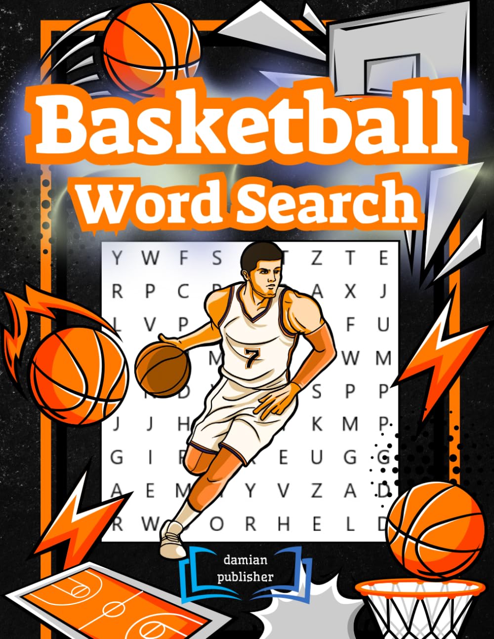 Basketball Word Search Book: Over 700 Words to Find Related to ...