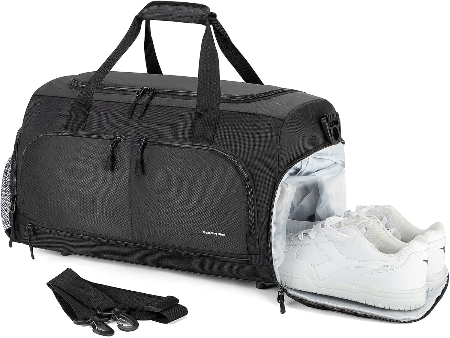 Amazon.com | Boarding Blue Gym Travel Bag for Women & Men-20 Inches ...