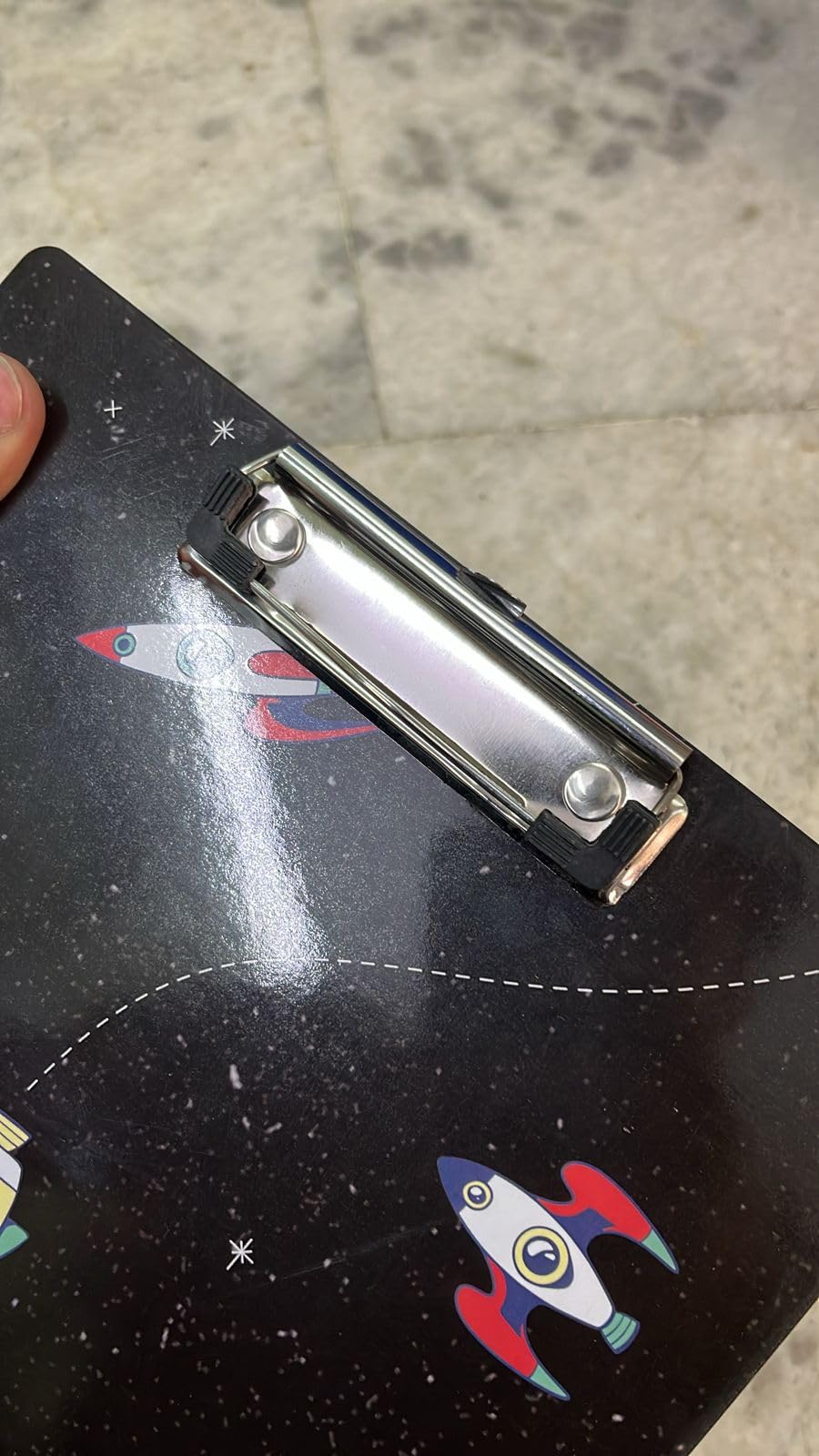 Tinywalk Wooden Card Board with Metal Clip (Glossy Finish - Size 9x13 ...