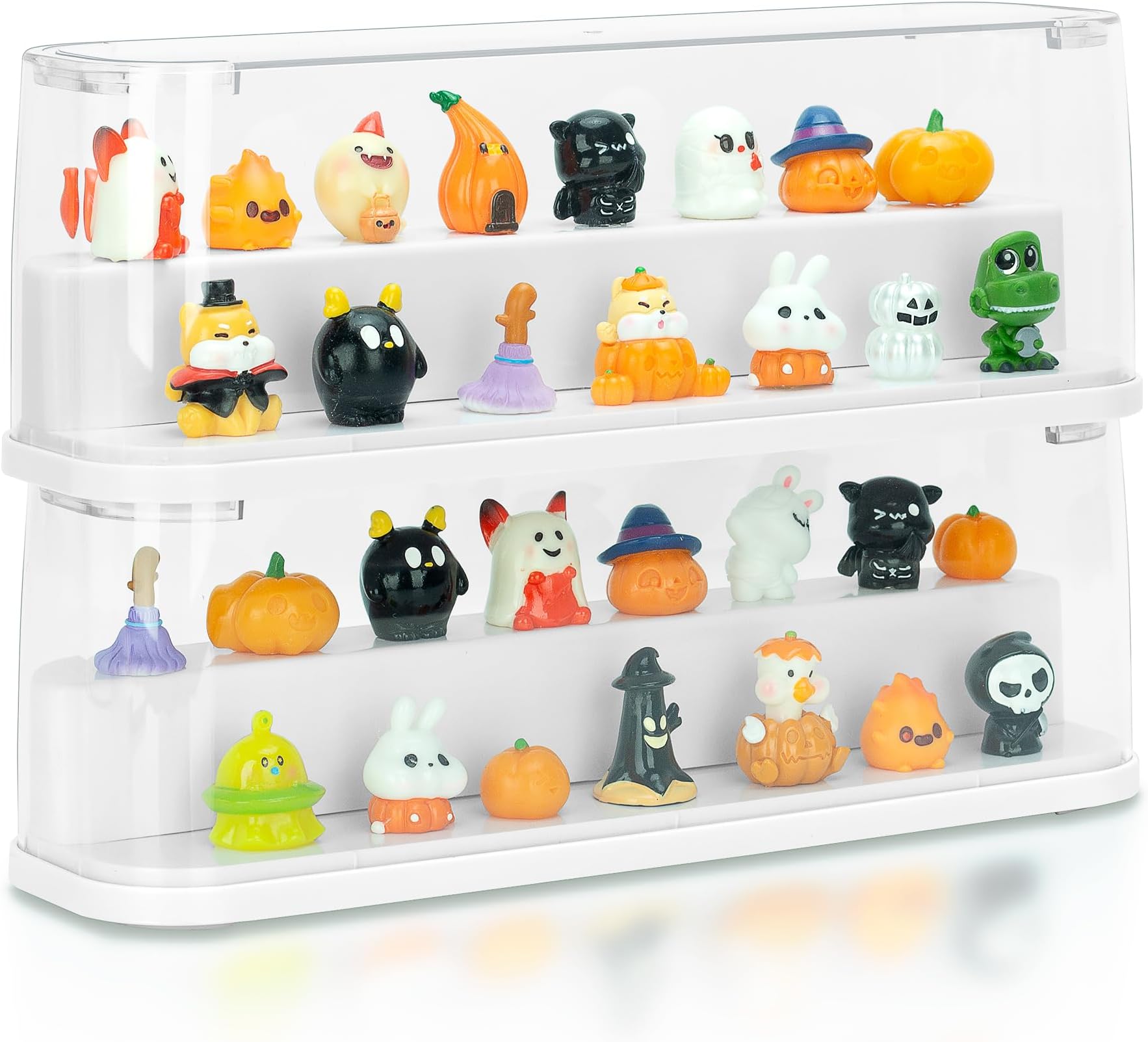 Amazon.com: JOYMOMO Clear Acrylic Display Case 8 Compartments Storage ...