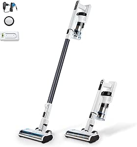 Amazon.de: hoogo Akku Staubsauger S3 2in1 | 300W | 21.000 Pa | beutellos kabellos | Laufzeit bis ...