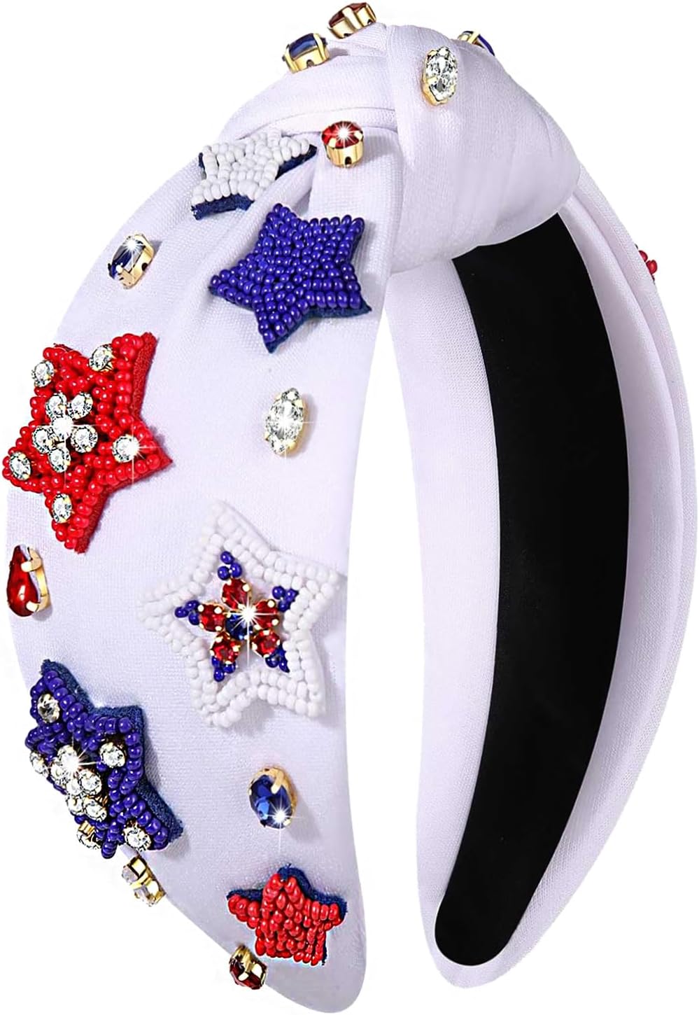 Amazon.com : NVENF Thanksgiving Headband for Women Jeweled Padded ...