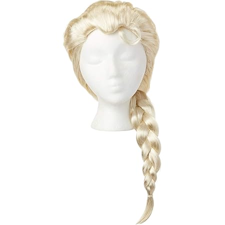 Amazon.com: Princess Elsa Wig Frozen Elsa Braid with Princess Tiara ...