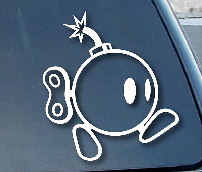 Amazon.com: Brothers Bomb Car Window Vinyl Decal Sticker 4" (Color ...