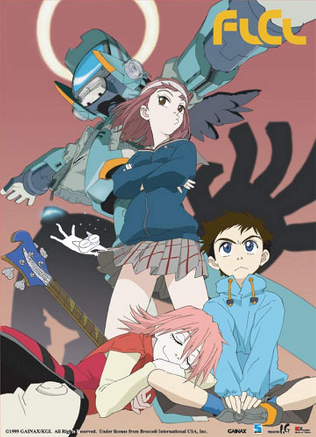 Amazon.com: Great Eastern Entertainment FLCL Mamimi and Canti Wall ...