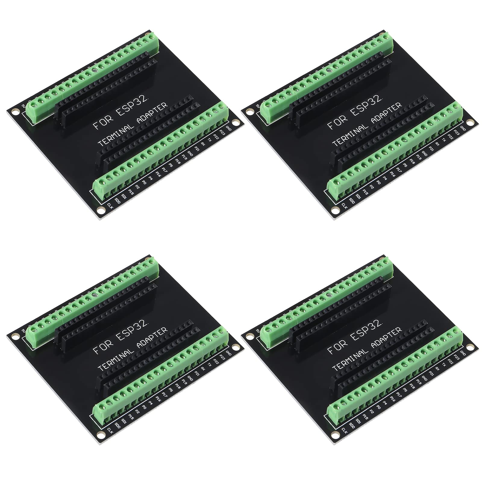 Snapklik.com : 4PCS ESP32 Breakout Board GPIO 1 Into 2 Compatible For 38PIN Narrow Version ESP32 ...