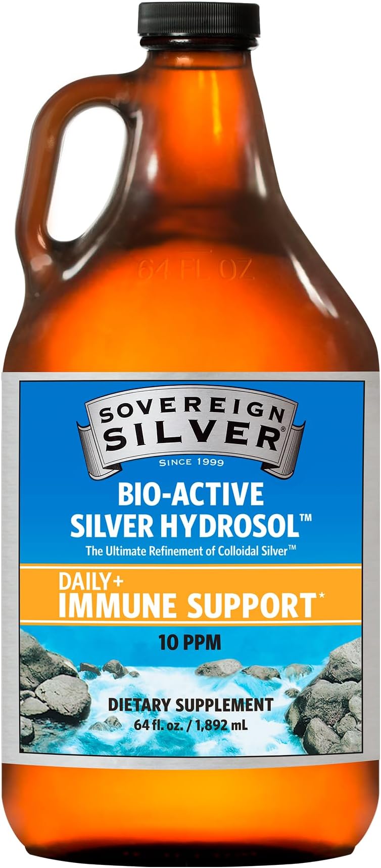 Amazon.com: Sovereign Silver Bioactive Silver Hydrosol 10 PPM Fine Mist ...