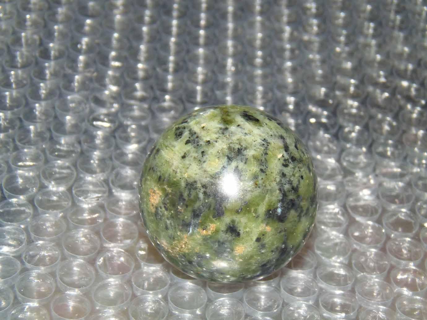 Amazon.com: Green Rare Peruvian Nephrite Jade Crystal Sphere Ball 48 Mm ...