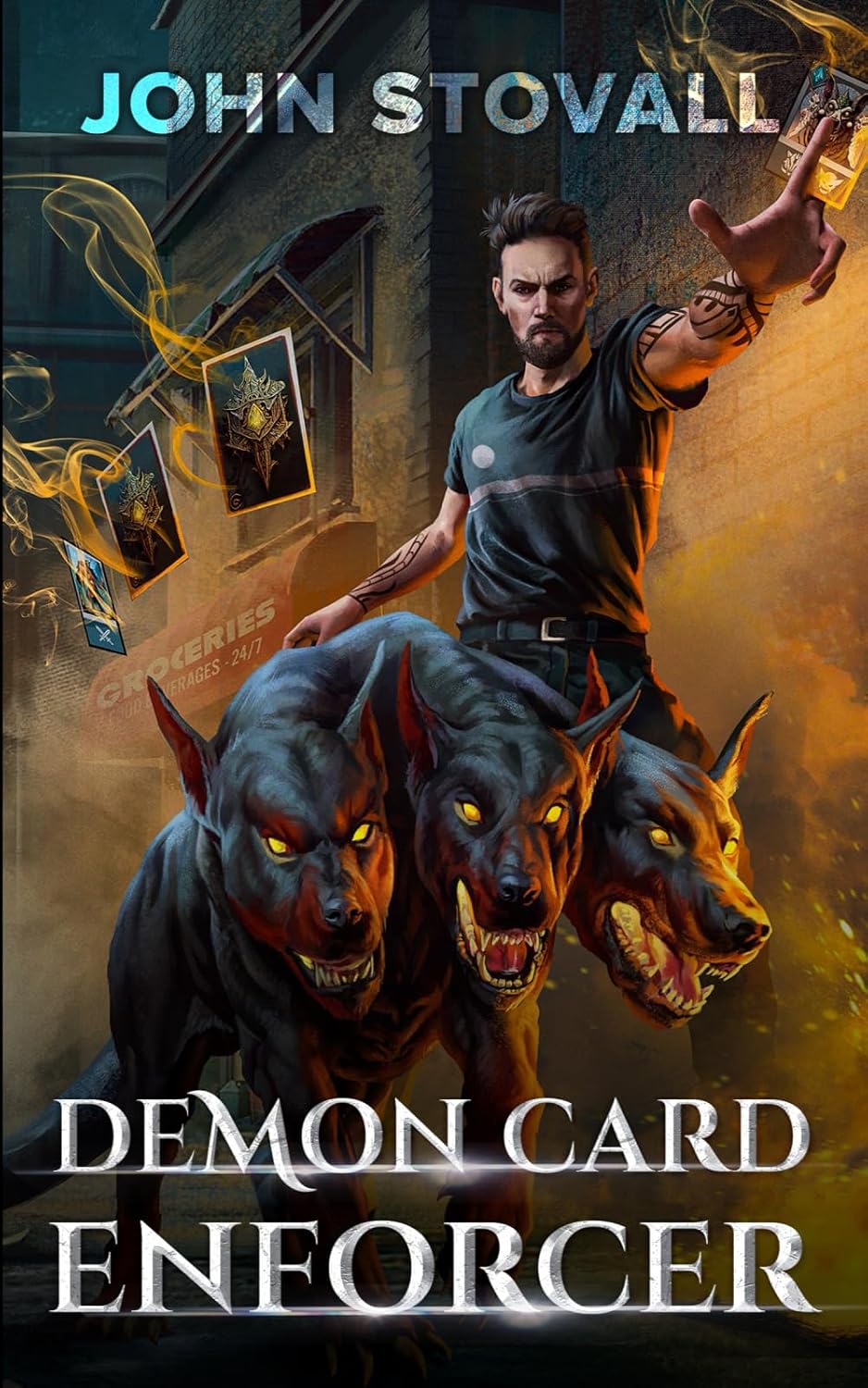 Demon Card Enforcer: A Deck-Building LitRPG (The Cerberus Cards ...
