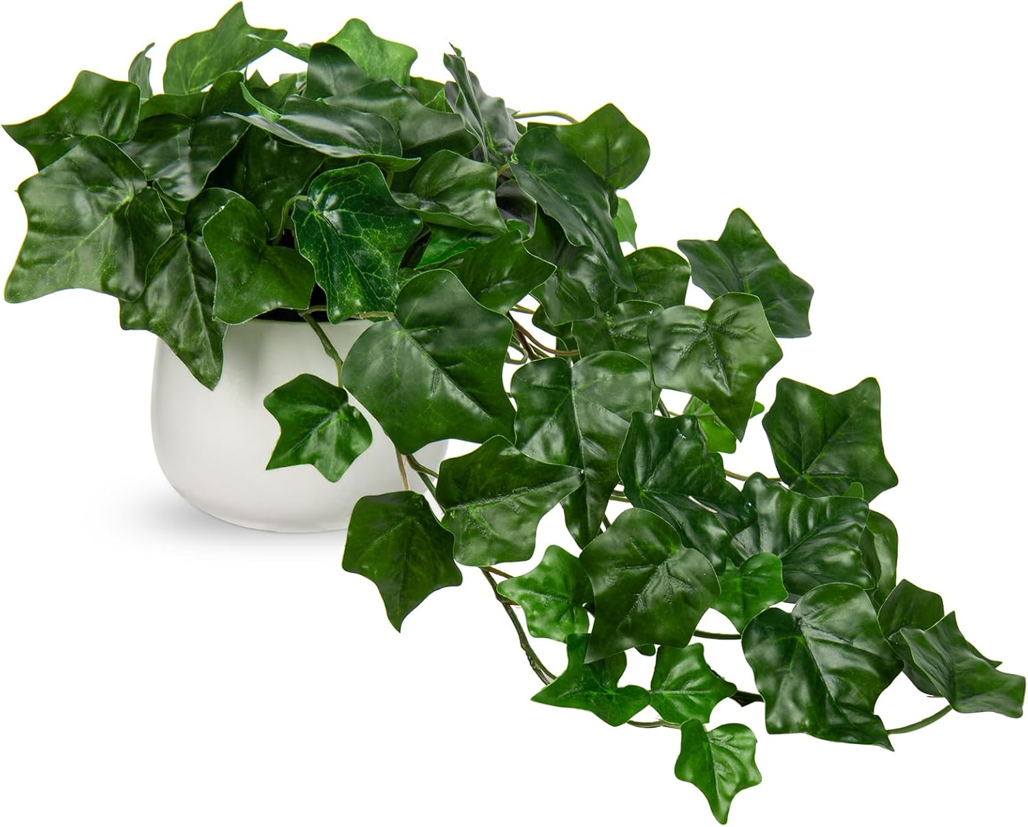 Amazon.com: Briful Fake Hanging Plant Greenery Real Touch Sage Ivy Vine ...