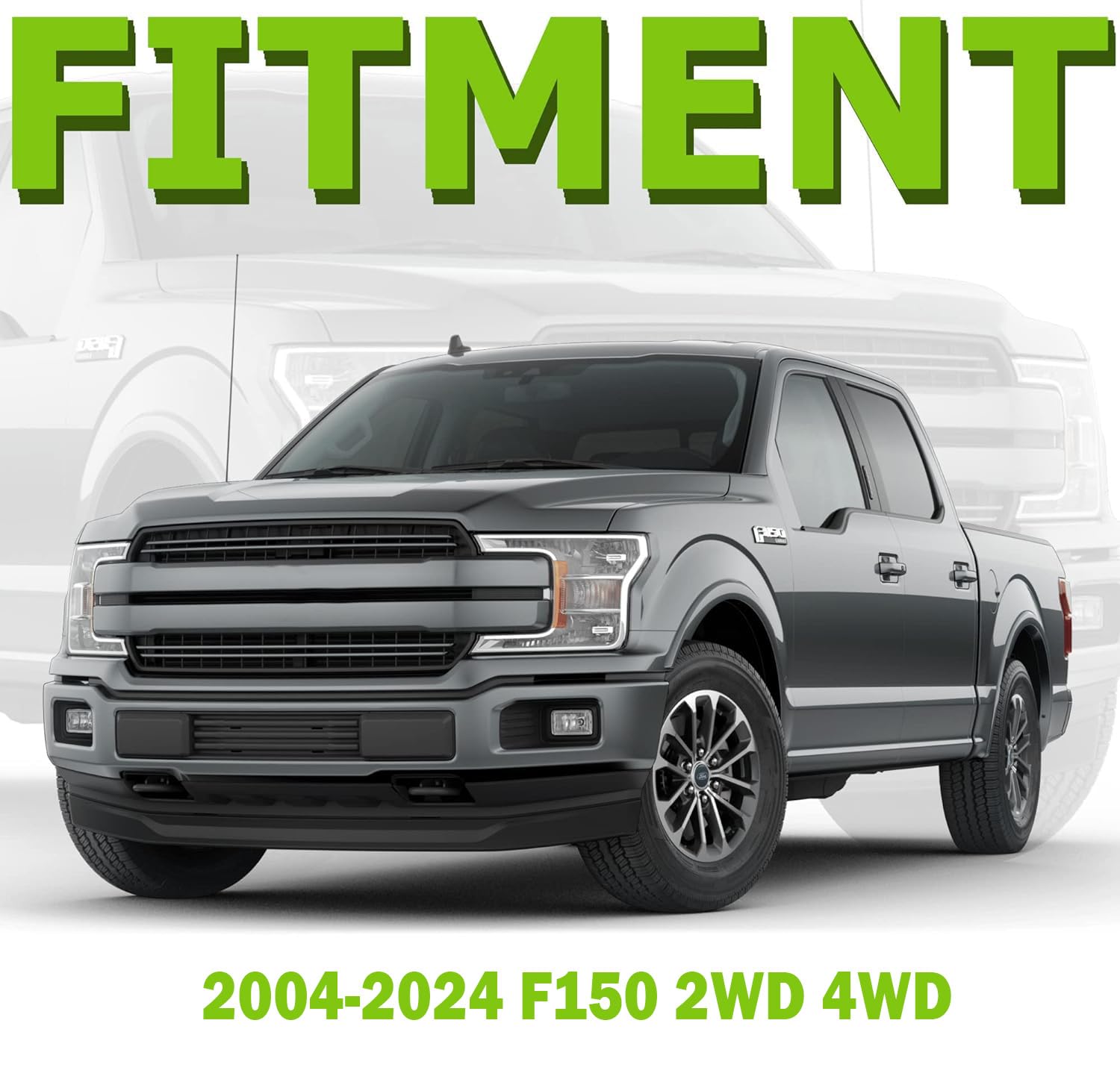 Snapklik.com : PROEZE 2" Front Leveling Lift Kits For 2004-2024 F150, 2 ...