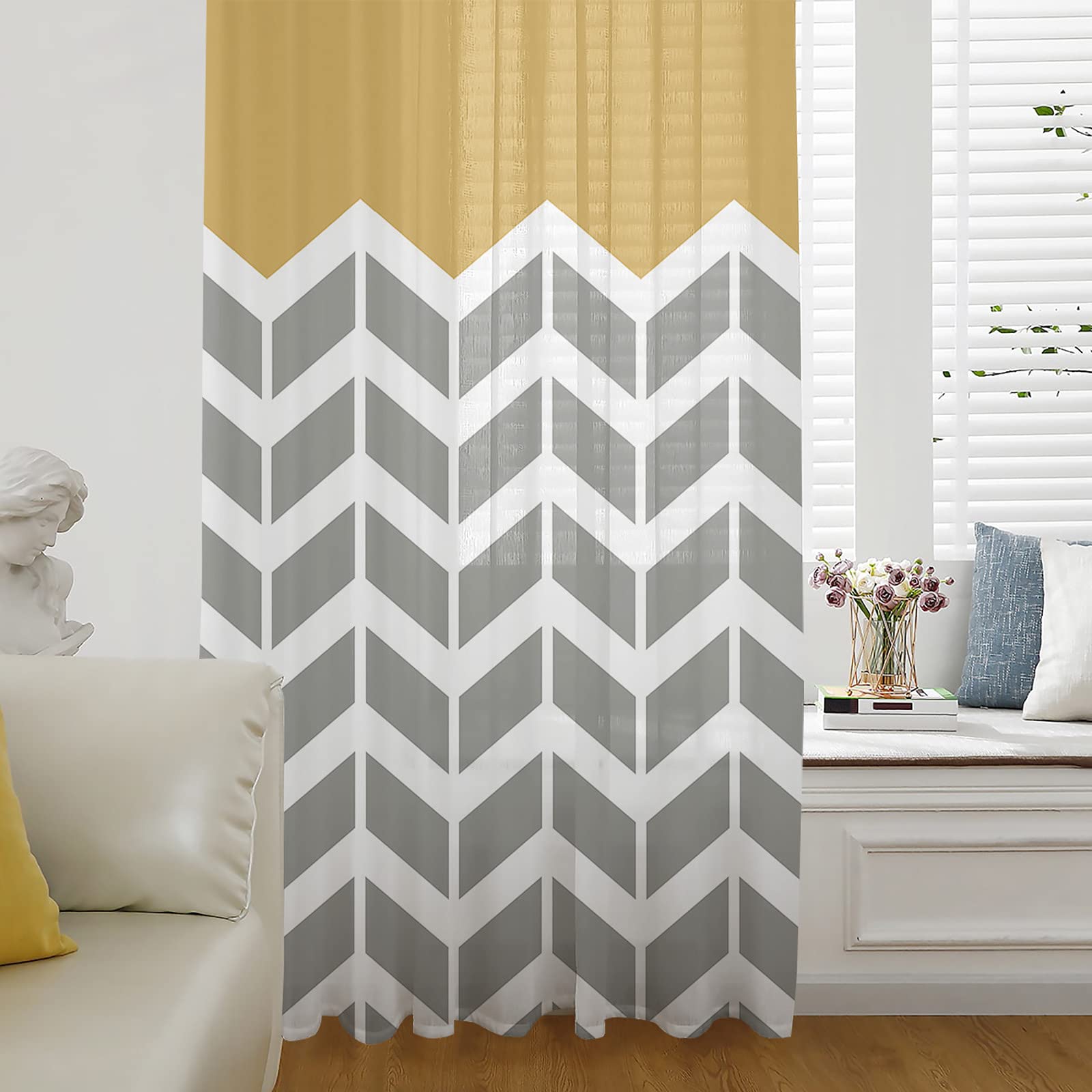 Summer Chevron Print Wallpaper