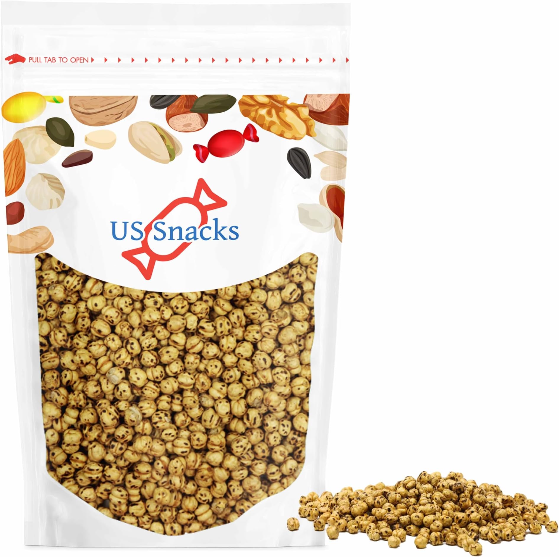 Amazon.com: Nutbox Roasted Chickpeas Salted, 32 oz, Dry Roasted, High ...