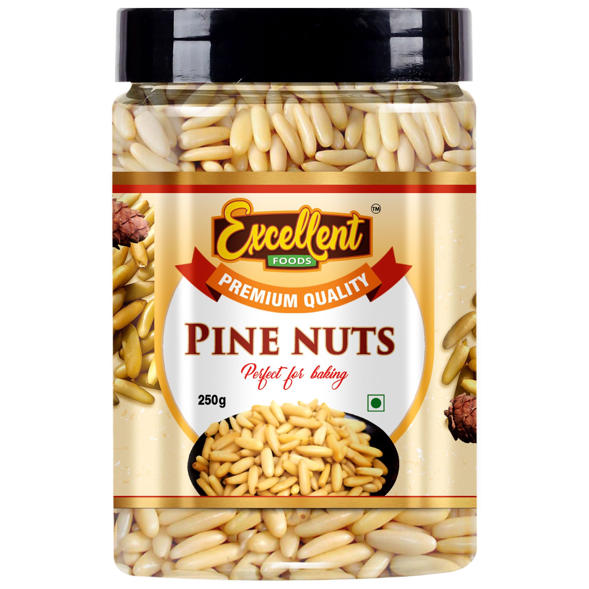 EXCELLENT FOODS - Pine Nuts/Chilgoza | 500 Gm : Amazon.in: Grocery ...