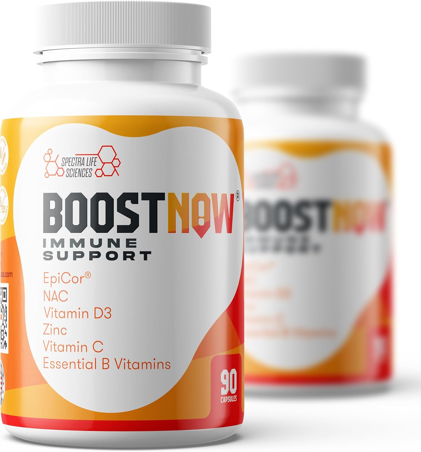 Amazon.com: BoostNow 14-in-1 Immune Support Capsules - Enhanced with Vitamin C, D-3, Zinc ...