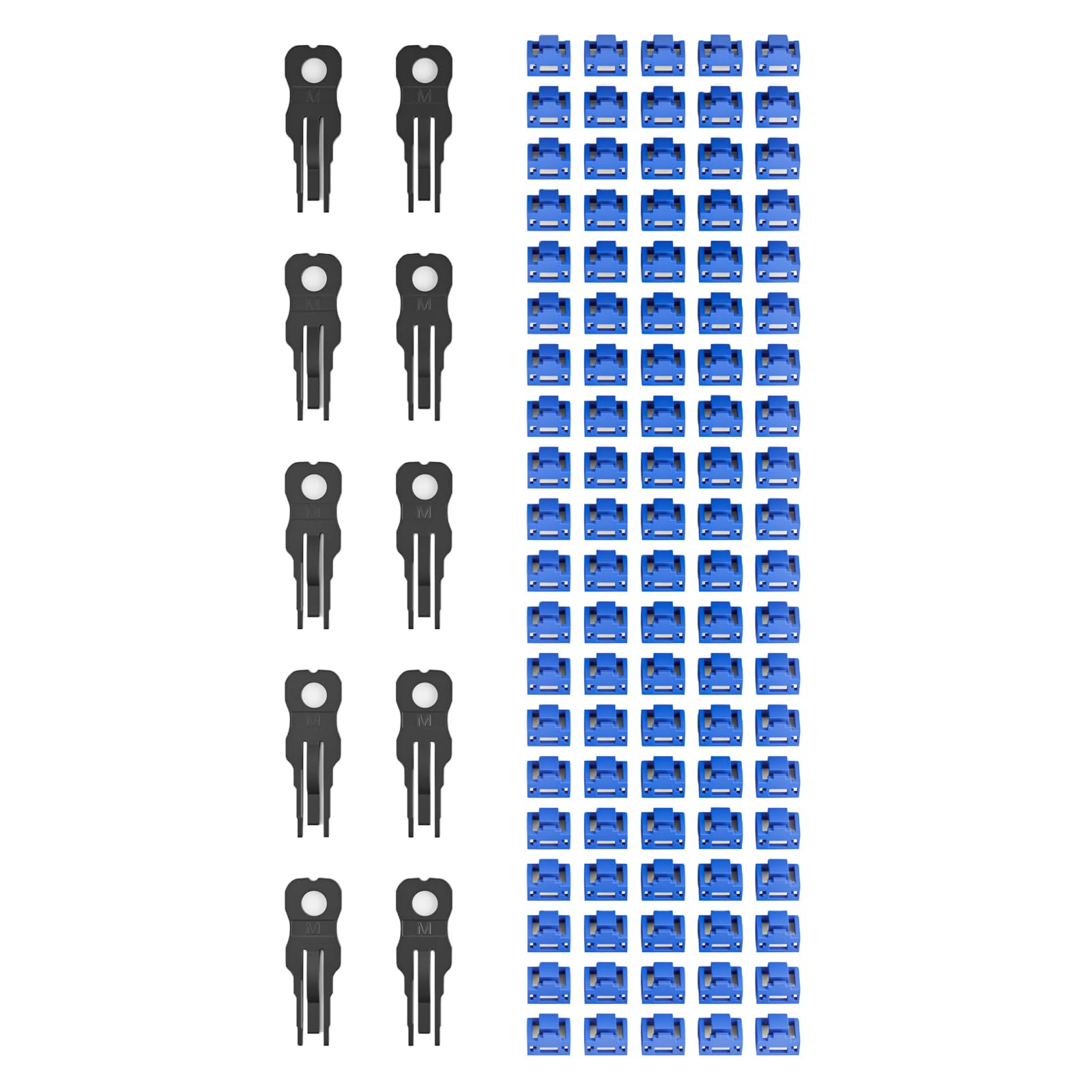 Zoerax 100pcs Rj45 Port Lock With 10 Keys Locking Rj45 | Desertcart OMAN