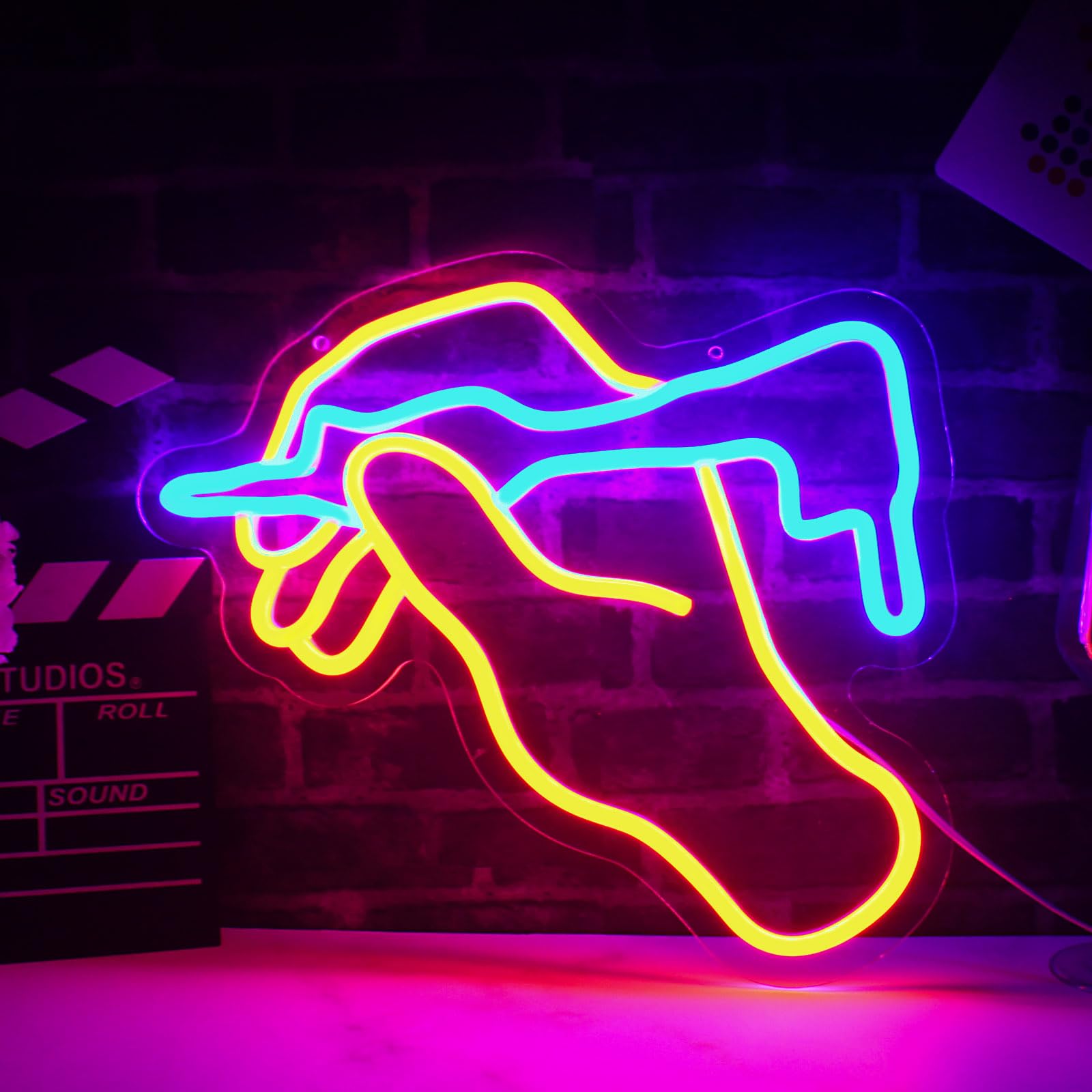 Amazon.com : Tattoo Neon Sign Tattoo Neon Light LED Neon Sign for ...