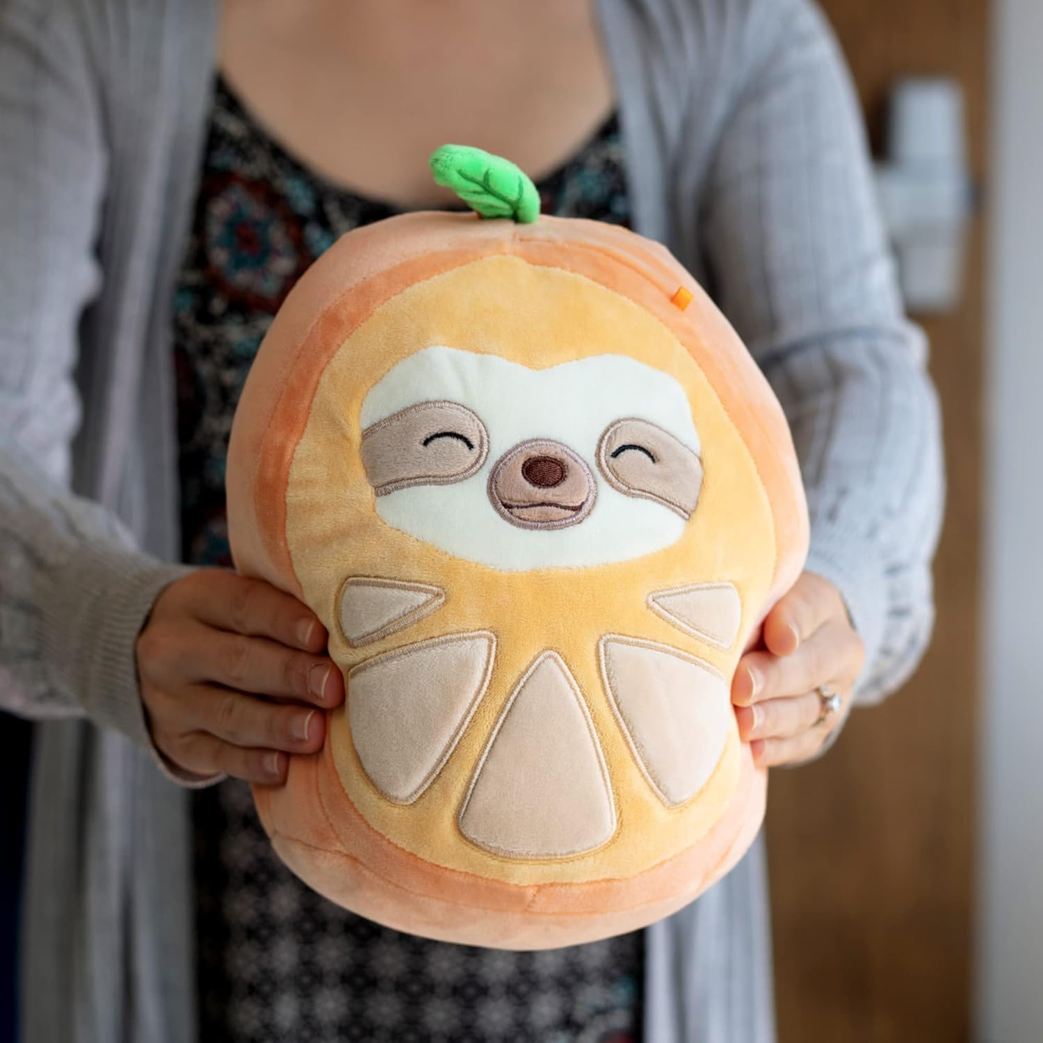 Buy Squishmallows 8 Simon The Orange Sloth Plush - Official Kellytoy ...