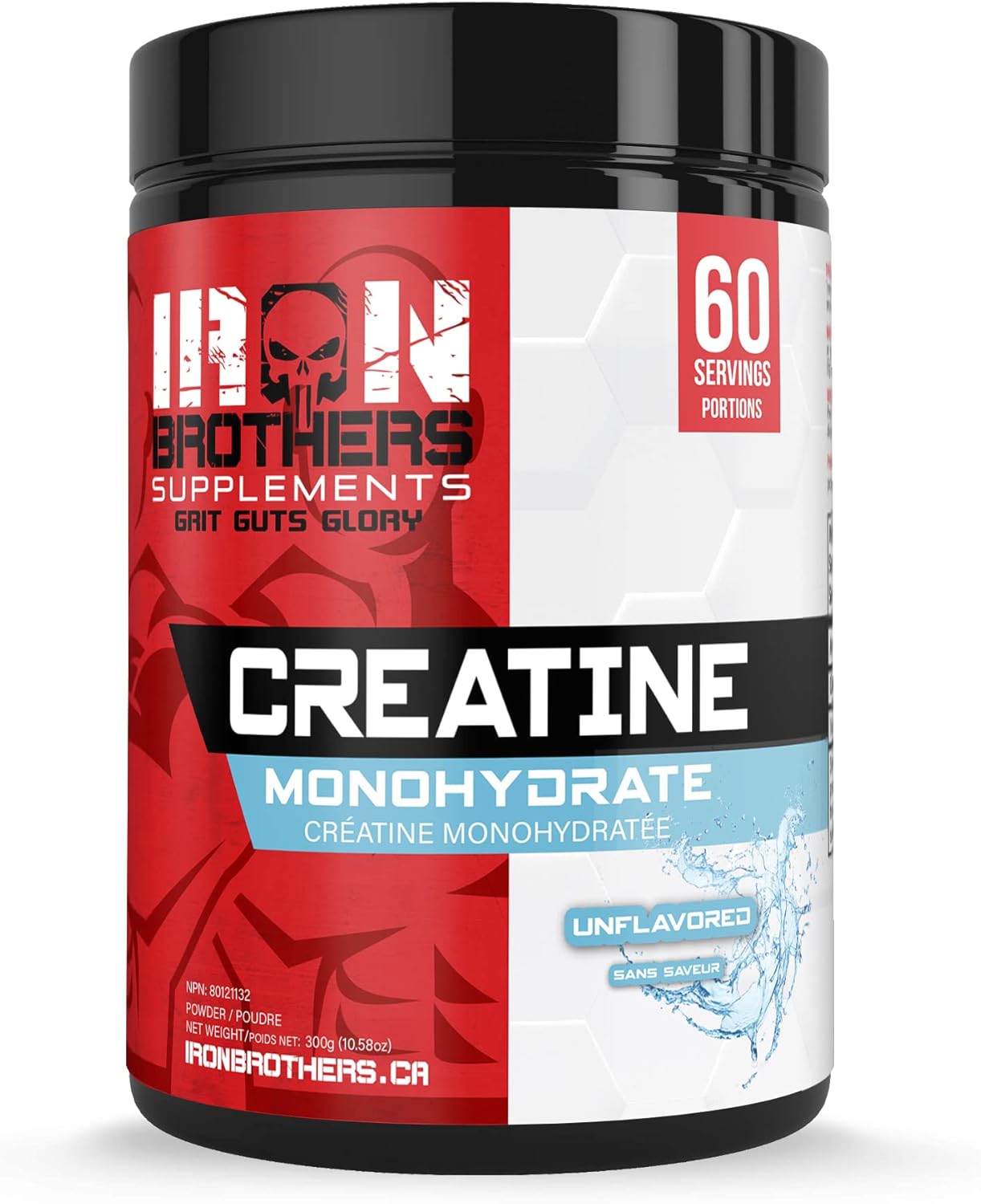 Iron Brothers Supplements - Pure Creatine Monohydrate Powder 300g ...