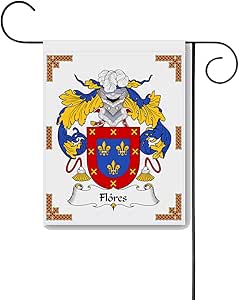 Amazon.com : Flores Coat of Arms/Flores Family Crest 11 X 15 Garden ...