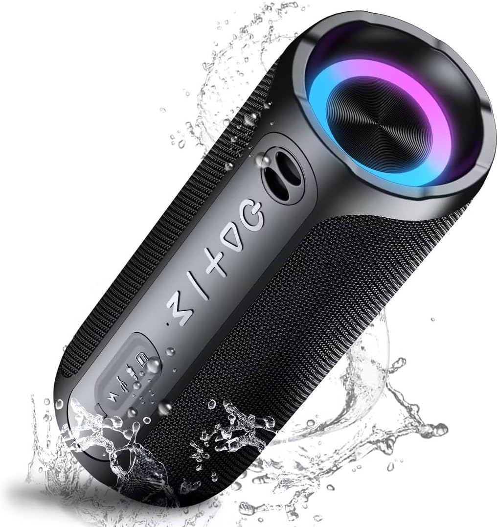 Amazon.com: Portable Bluetooth Speakers, IPX7 Waterproof Speaker ...
