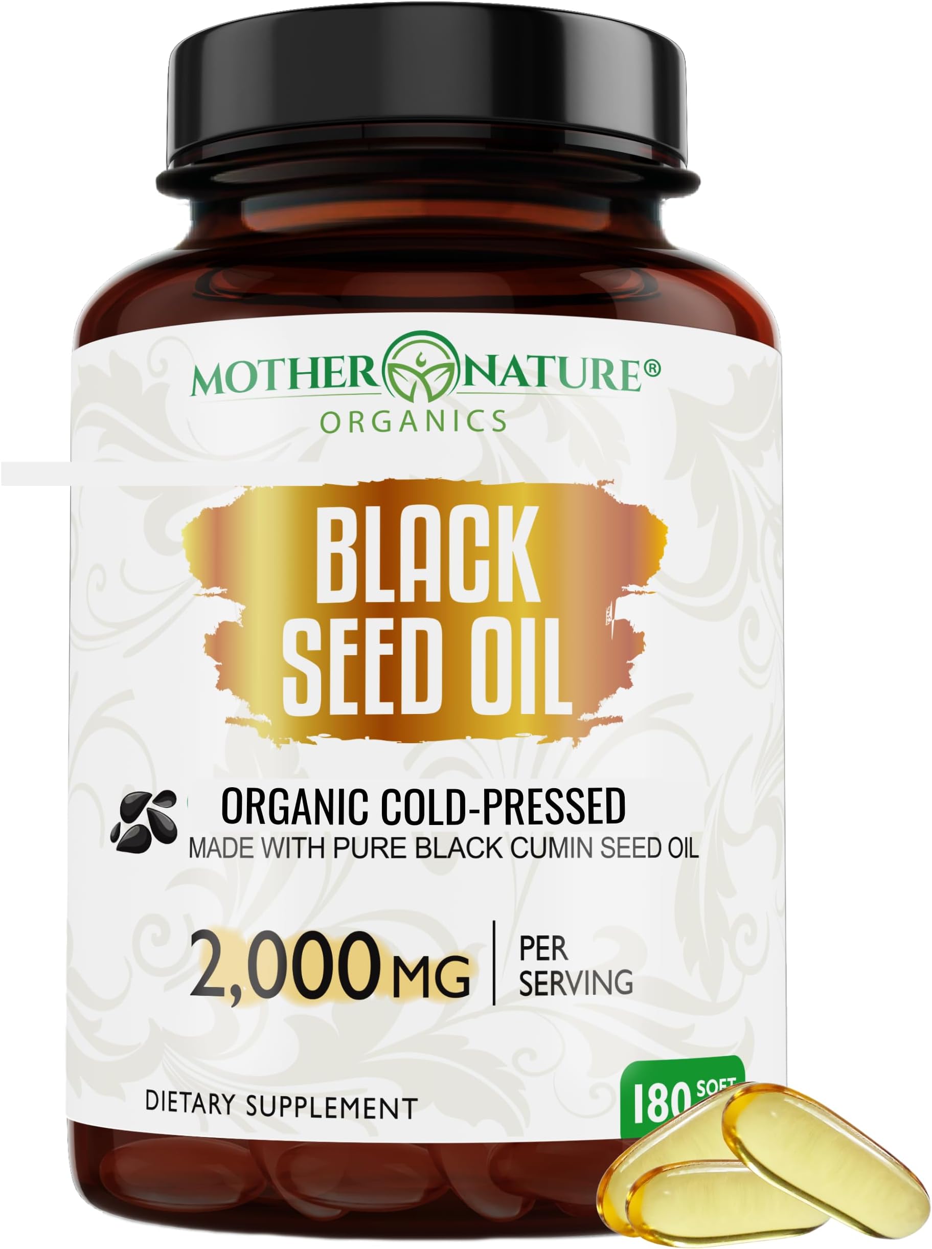 Amazon.com: Amazing Herbs Premium Black Seed Oil Capsules - High ...